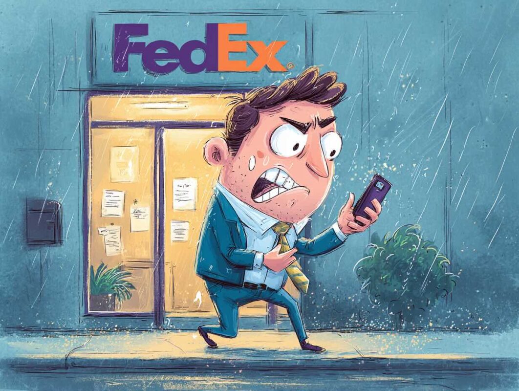 That's absurd! FedEx can't delete my account - Elliott Report