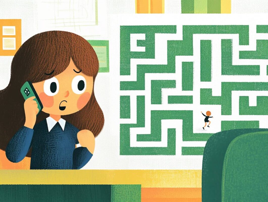 Travelers are lost in an AI maze. Here's how to find a real person ...